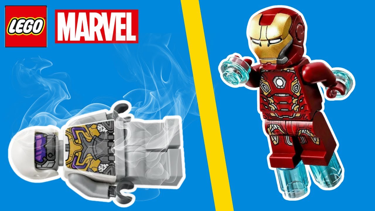 LEGO Iron Man & Iron Legion vs. Hydra Soldier | Build and Stop Motion ...