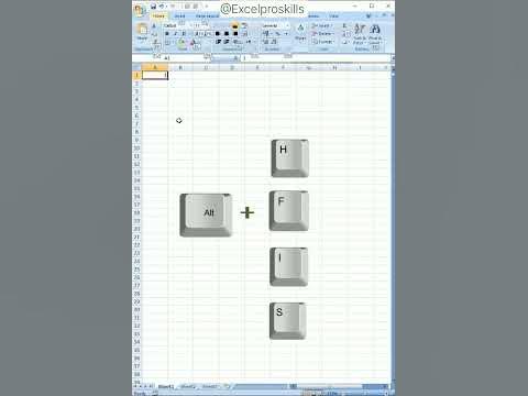 Excelproskills | Large Sequence Number in Excel #excelshorts - YouTube