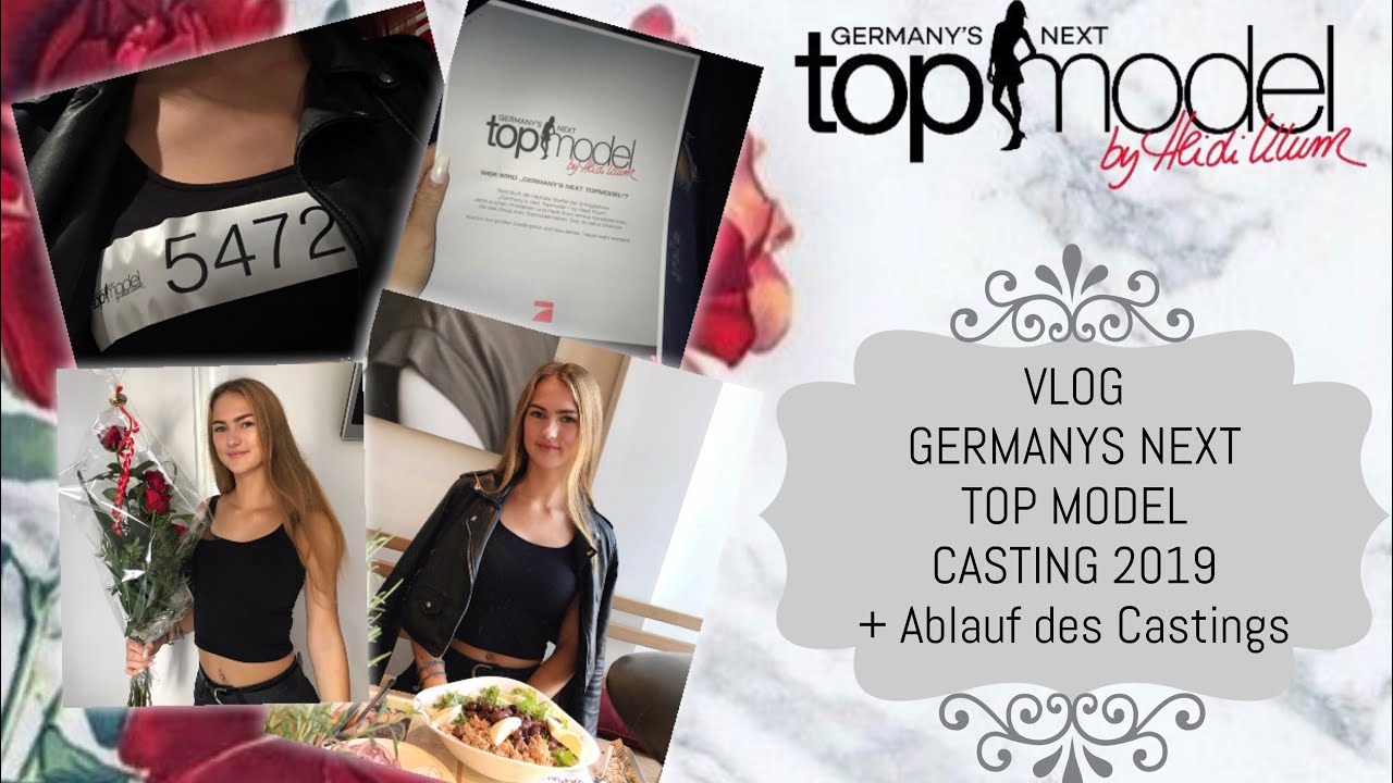VLOG + Casting Ablauf - GERMANYS NEXT TOPMODEL - bin ich weiter 🤷🏼‍♀️ ? || Bianca Own - YouTube