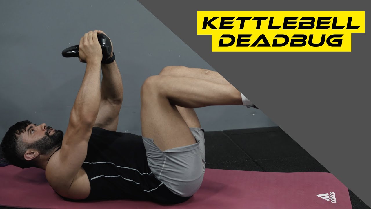 Kettlebell Deadbug - YouTube
