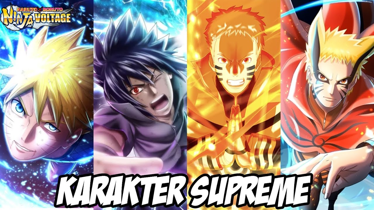 😱SUPREME SHINOBI ANNIVERSARY 6 FULL GAMEPLAY NGERI - NARUTO X BORUTO ...