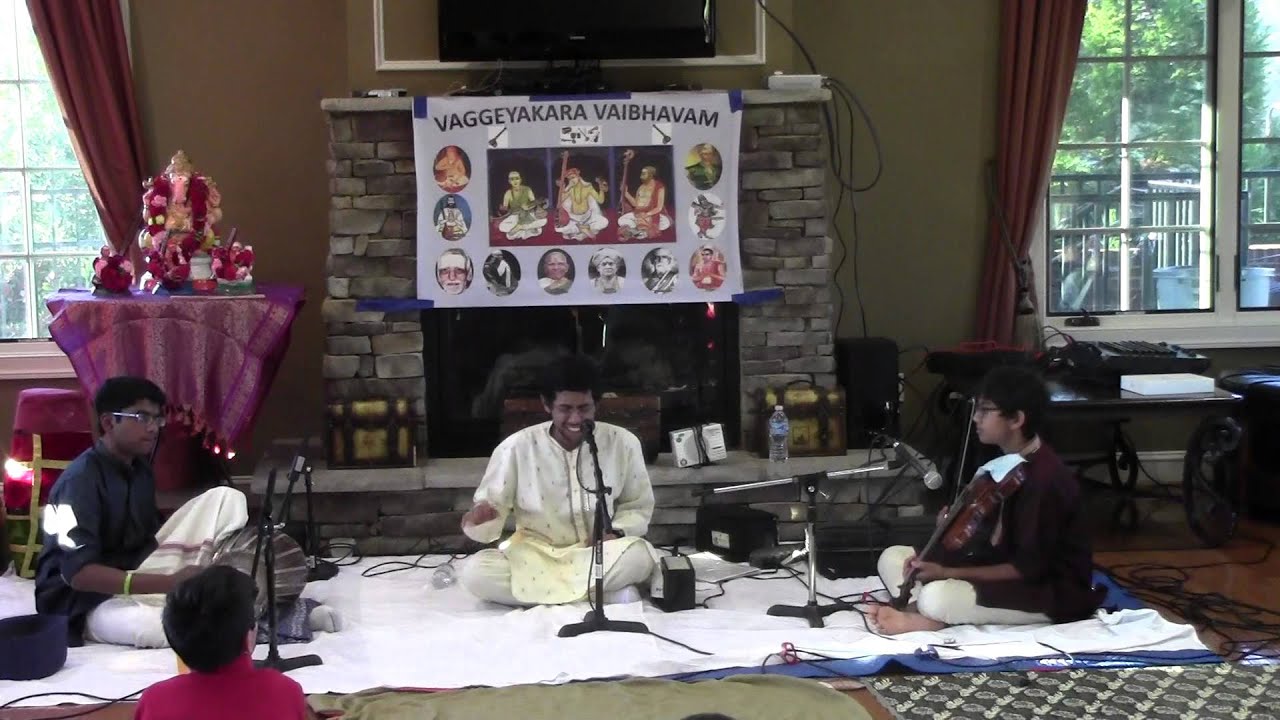 13 (2 of 3) Gautam Nagaraj (vocal); Saketha Pantula (violin); Kapil ...