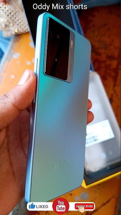 iQOO Z7 5G Blue Unboxing & First Impressions MediaTek Dimensity 920, 64MP OIS Camera Under Rs ...