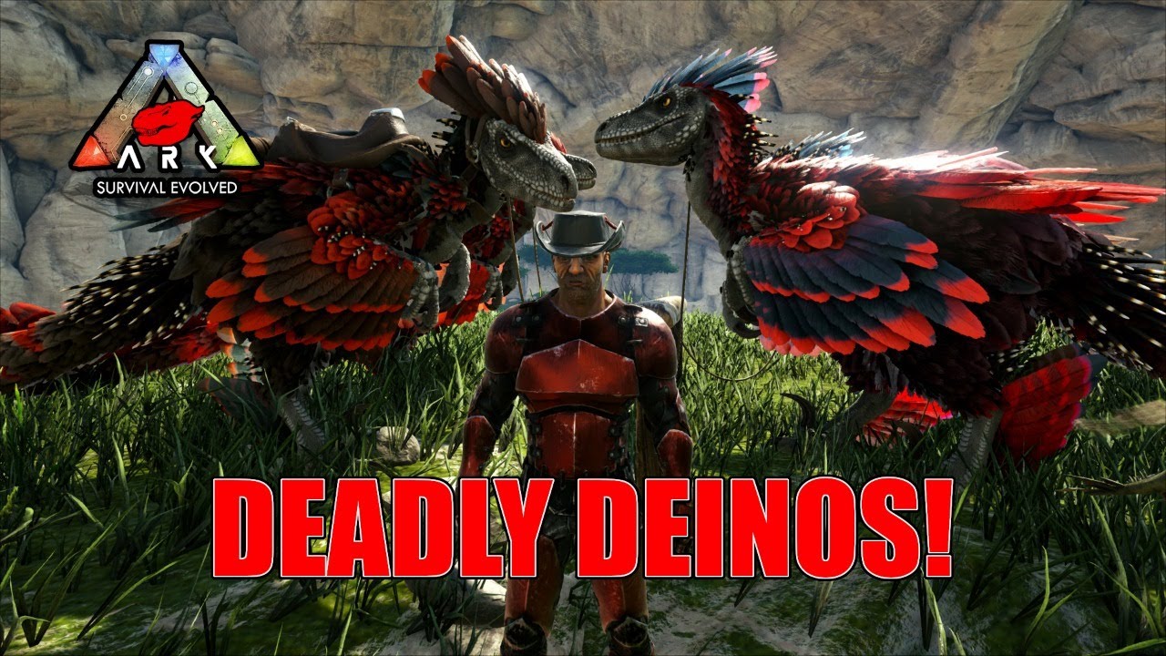 Deinonychus Training! | ARK: Survival Evolved - YouTube