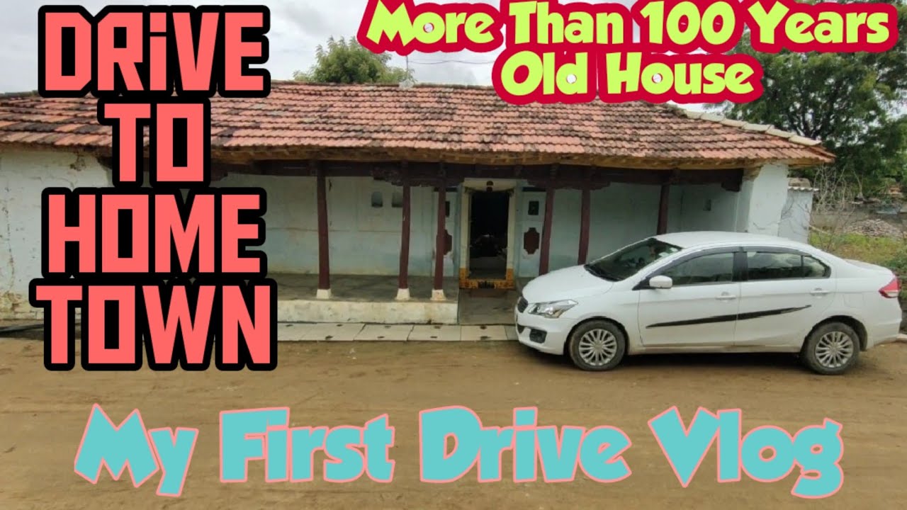 My First Drive Vlog || Drive to Home Town - YouTube