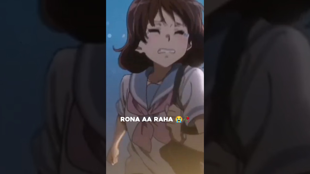 Anime Running Away Crying