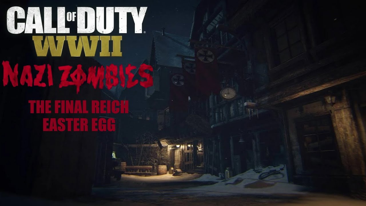 CALL OF DUTY WW2 THE FINAL REICH EASTER EGG - YouTube