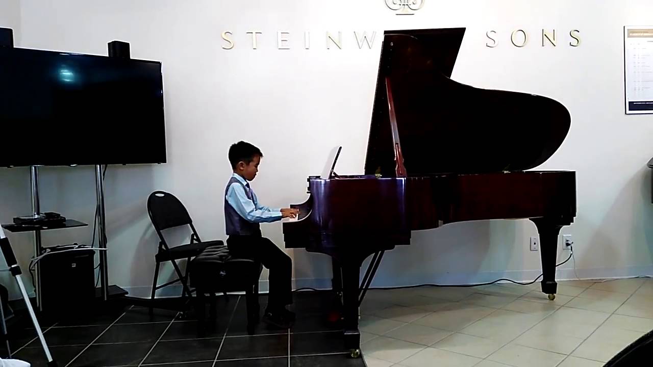 Ethan Qi 2016 summer piano recital - 2 - YouTube