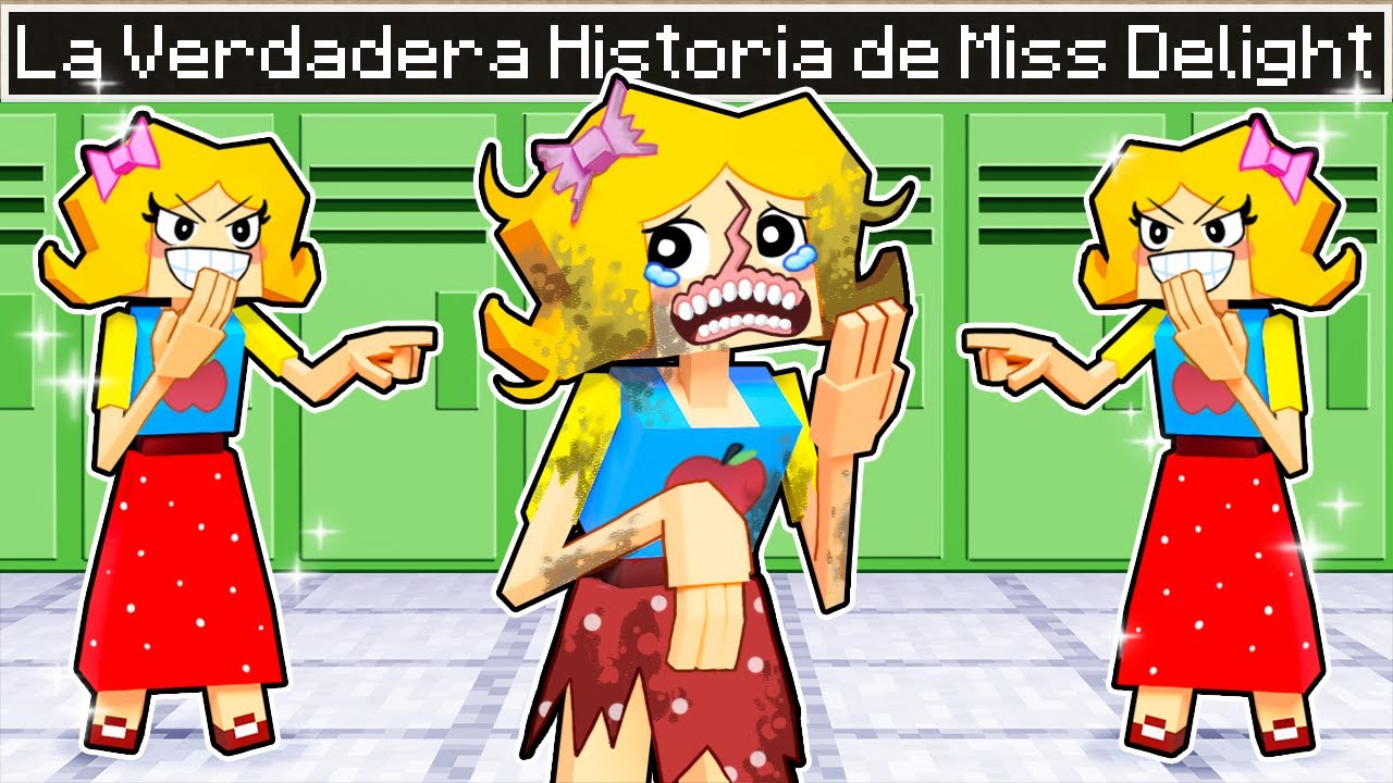 La verdadera historia de MISS DELIGHT en Minecraft... - YouTube