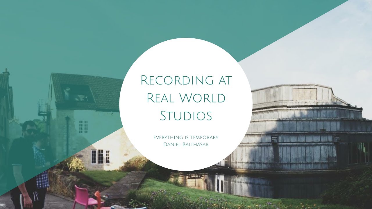 Recording at Real World Studios: Making-of Album V - YouTube