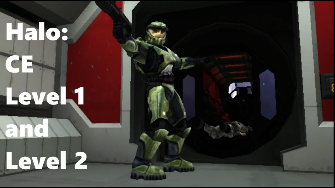 Halo: CE level 1 and level 2. First time playing Halo: CE in 2024 ...