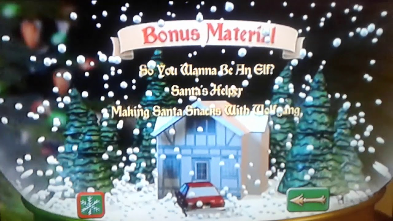 The Santa Clause 2002 DVD Menu - YouTube