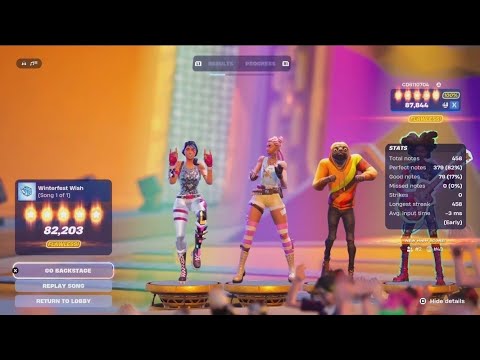 Fortnite Festival: Winterfest Wish: PRO Lead: FC [X] - YouTube