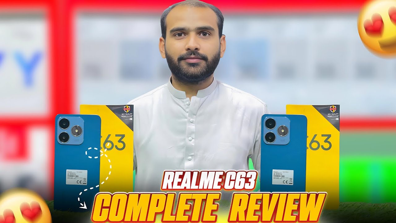 Realme C63 Unboxing in Pakistan #realme #realmec63 - YouTube