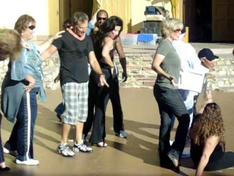 Solid Gold Dancers rehearsing for the their The Academy of Television ...