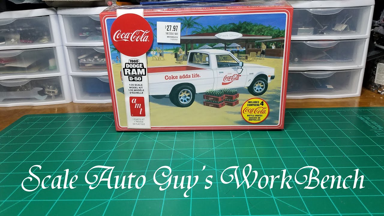 1980 Dodge RAM D50 "Coca-Cola" edition by AMT - Episode 58 - YouTube