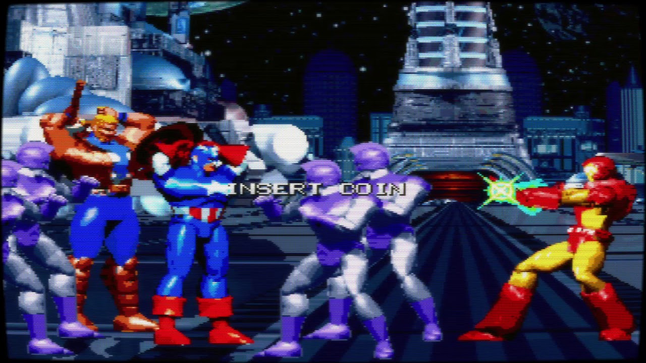 Avengers In Galactic Storm MAME ARCADE ROM - YouTube