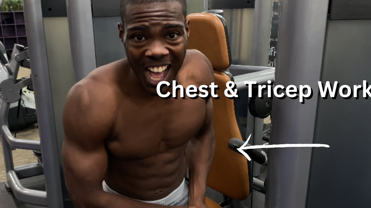 Beginner Chest And Tricep Workout In The Gym - YouTube