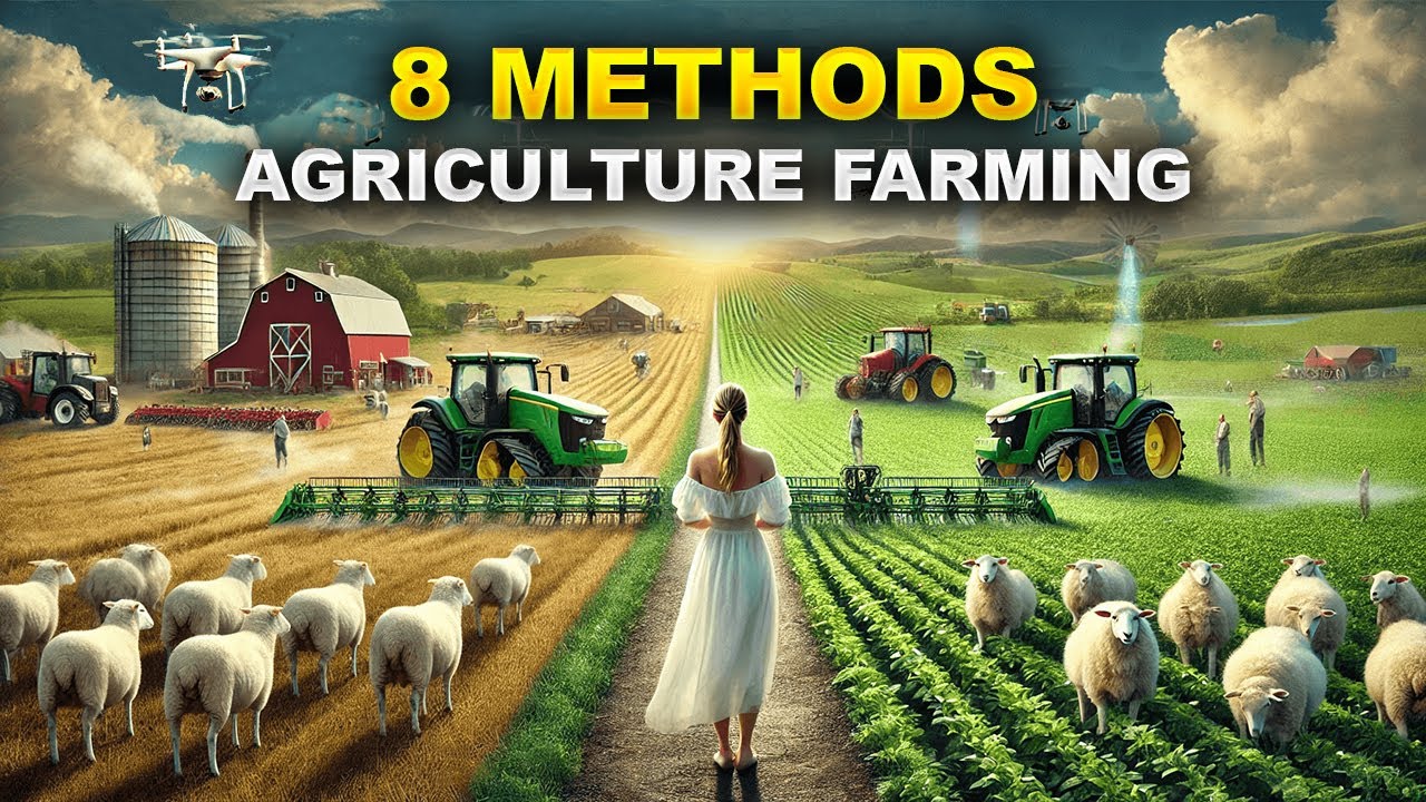 8 Types of Agriculture Farming Systems - Basic Concepts - YouTube