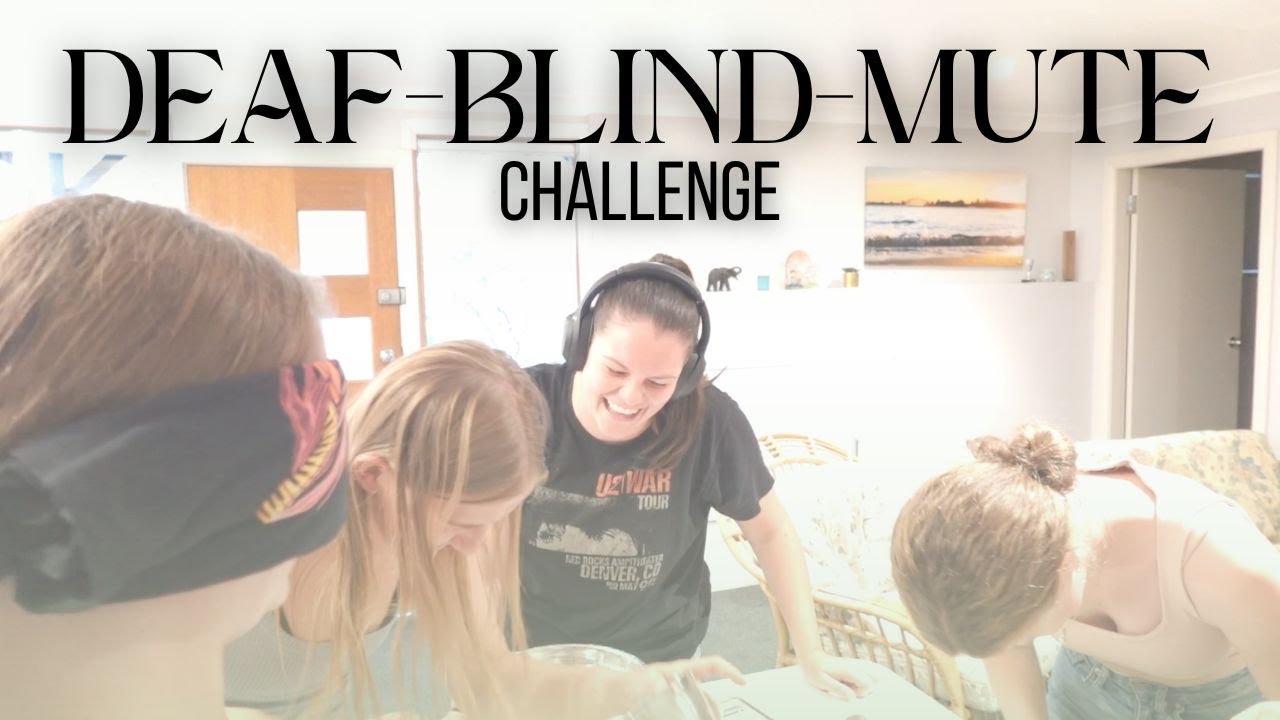 The Deaf Blind Mute Baking Challenge but make it with bad angles and ...