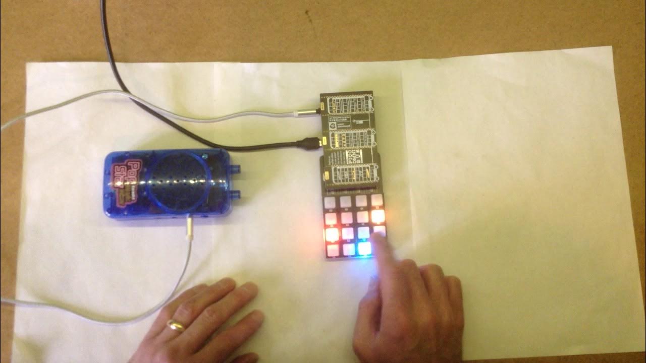 Raspberry Pi Pico PIO Poly Tone Step Sequencer - YouTube