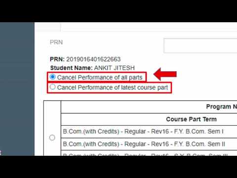 Mark Student as Re admission by College login - YouTube
