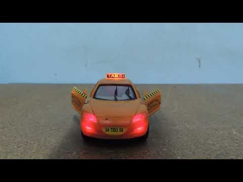 Işıklı Türkçe Müzikli Taksi oyuncak