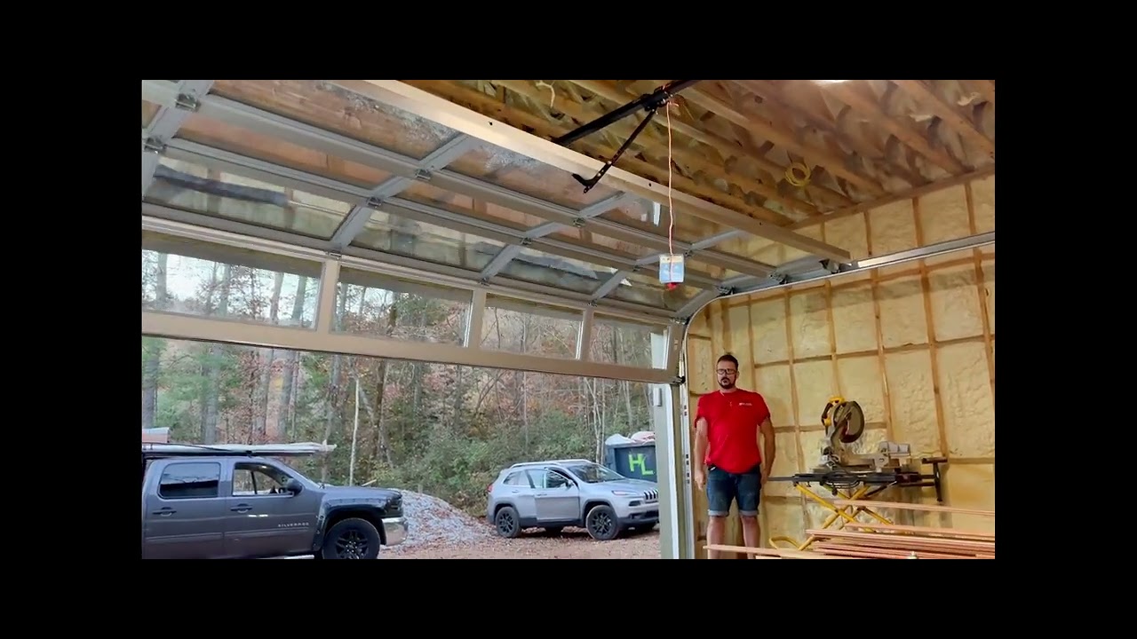 THIS IS HOW A FULL VIEW GARAGE DOOR SHOULD WORK!! - YouTube