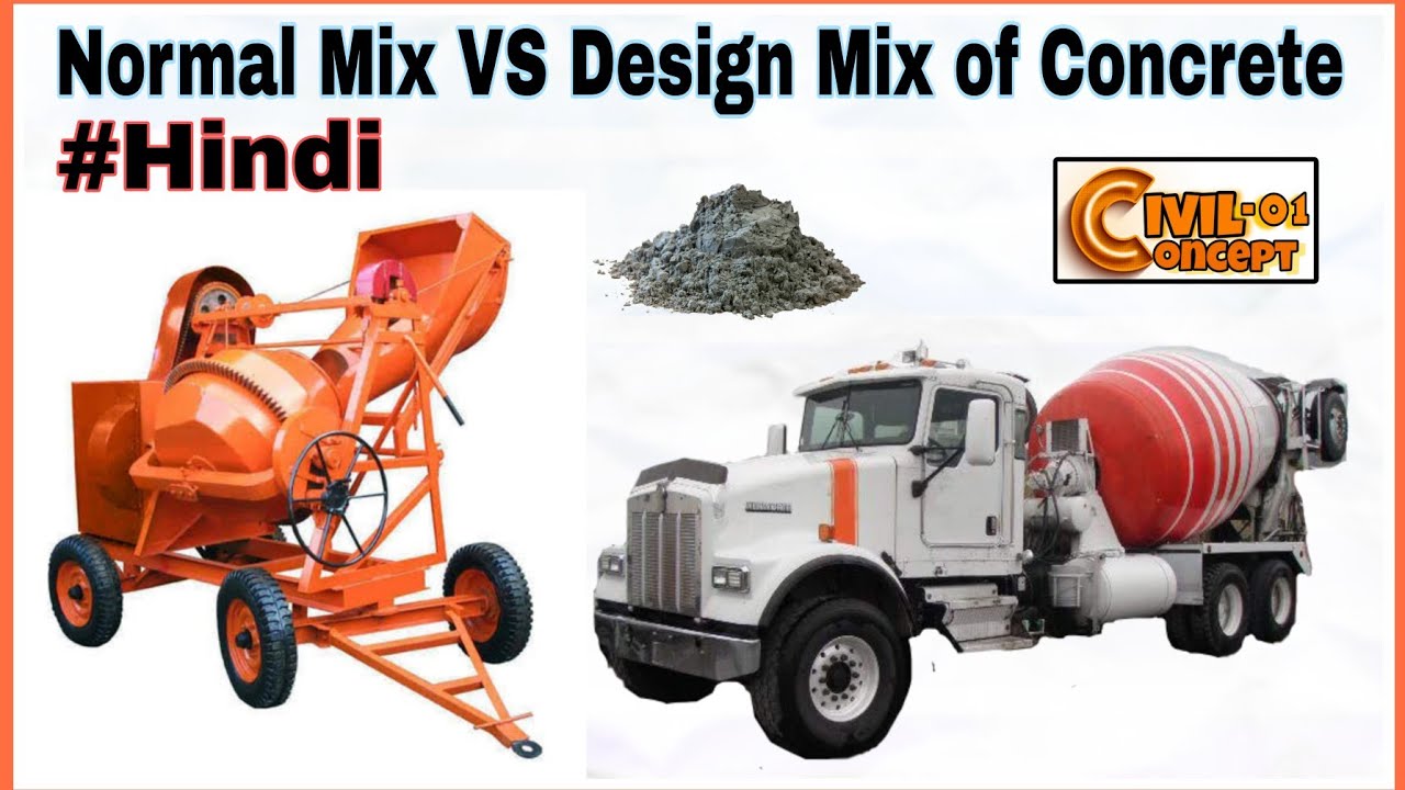 Difference bet. Nominal Mix VS Design Mix 🏗️ || Uses,tests etc || #mix ...