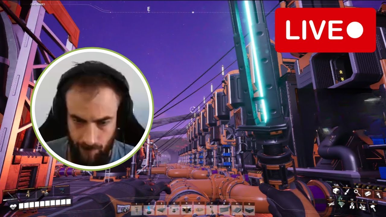 "Building the Ultimate Factory in Satisfactory - Live with Martha ...