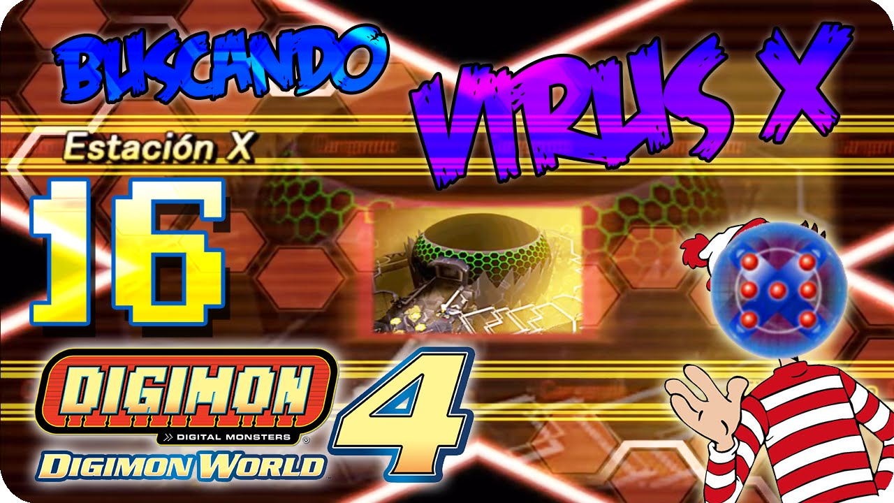 En busca del Virus X - Digimon World 4 - Cap.16 - YouTube