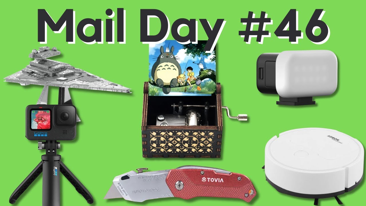 Mail Day 046 Nfep Film Small Vacuum Gopro Accessories Knife