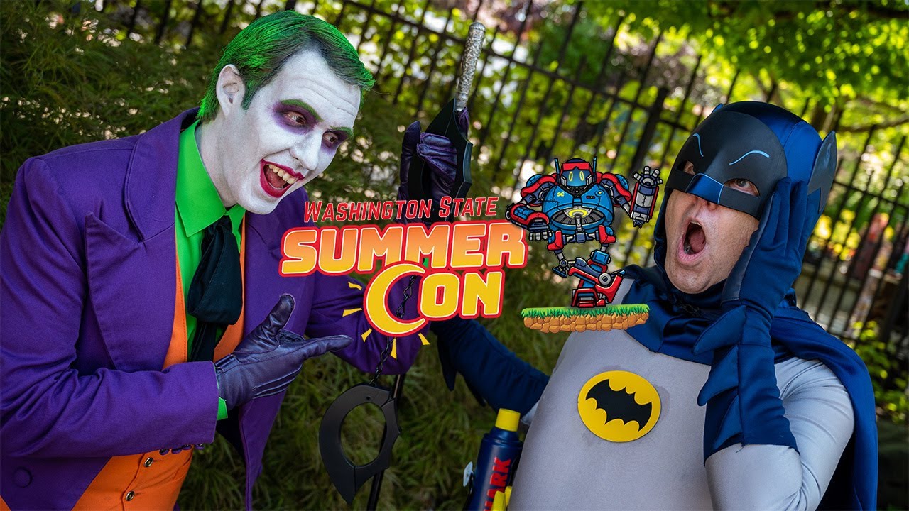The Joker at : Washington State Summer Con 2023 - YouTube