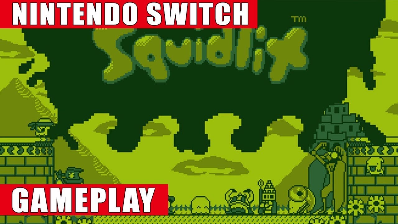 Squidlit Nintendo Switch Gameplay - YouTube