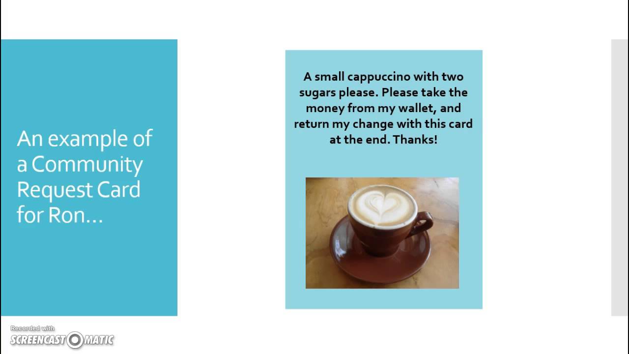 Community Request Cards- AIA Assignment 2015 - YouTube