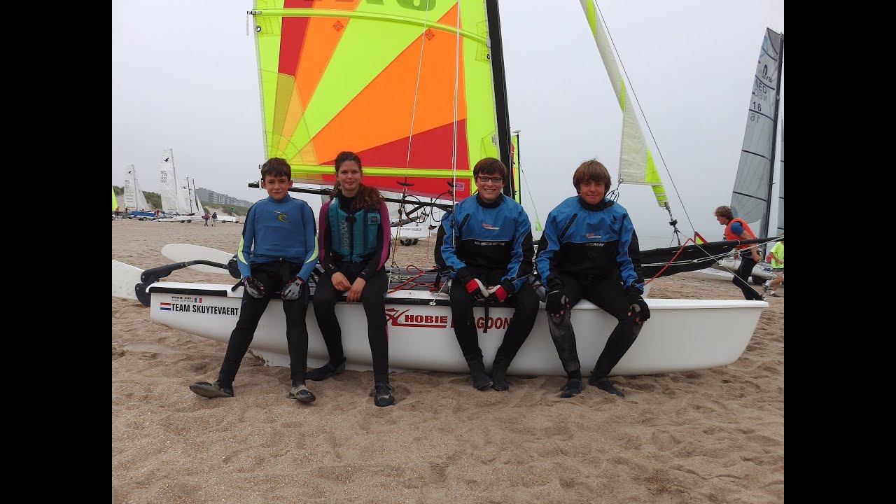 Belgian Youth Multihull Championship 2014 - YouTube
