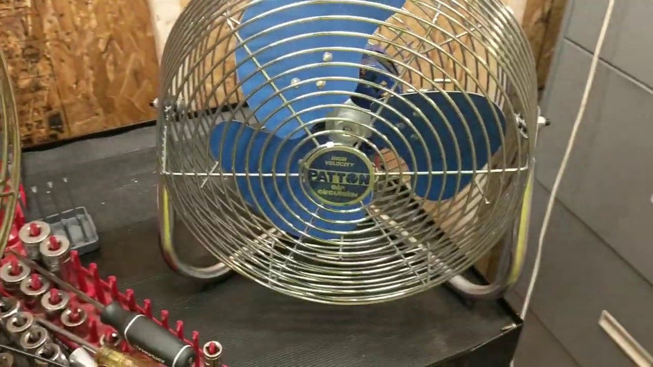Vintage Patton U2-1287 Fan Demo- So Minty Fresh! (o_o) - YouTube