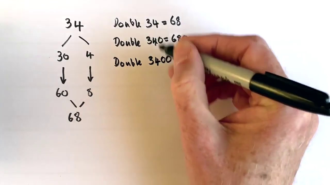 Doubling & Halving: Lesson Starter 7 - YouTube