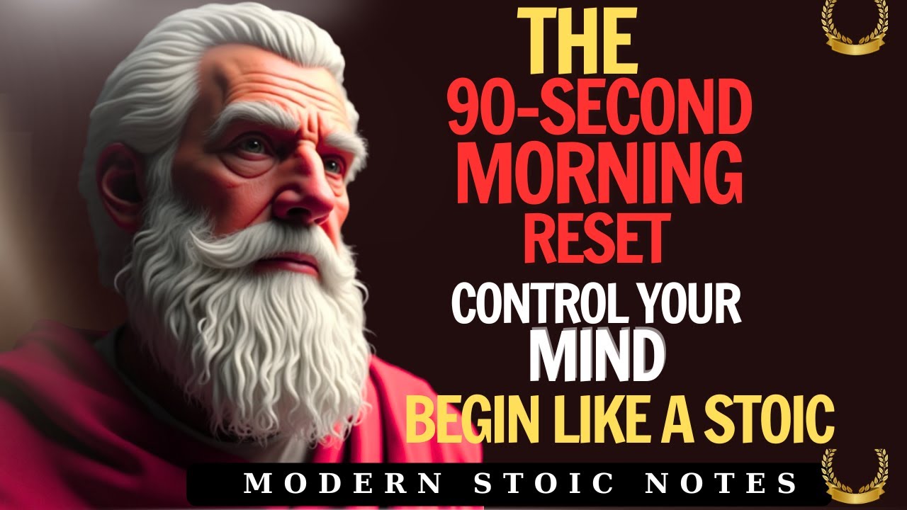 Reset Your Morning in 90 Seconds — 7 Stoic Mantras for Calm & Clarity ...