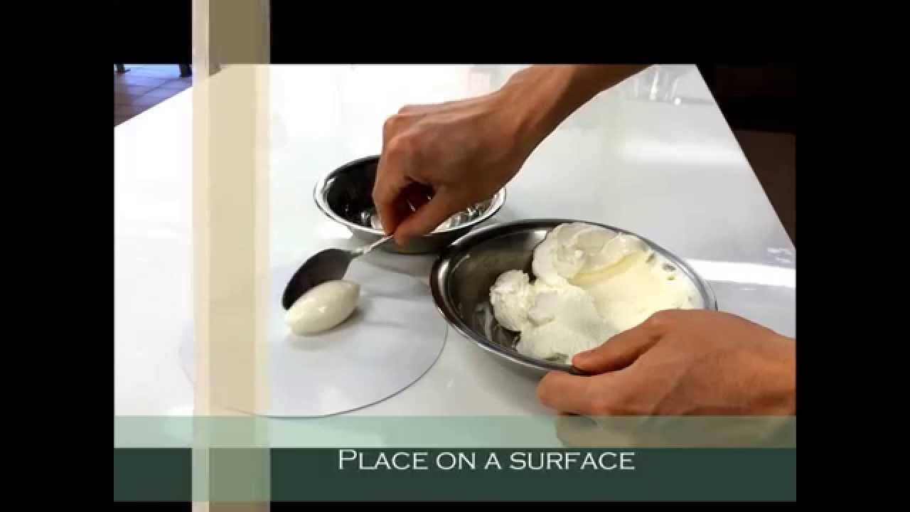 How to make quenelle - YouTube