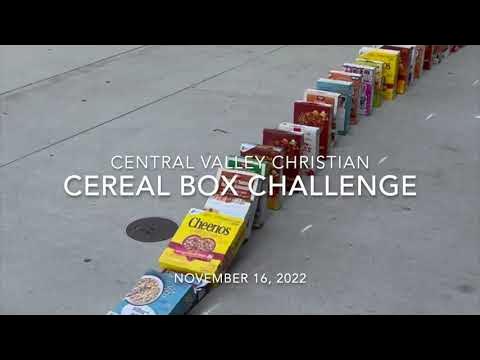 Cereal Box Challenge - YouTube