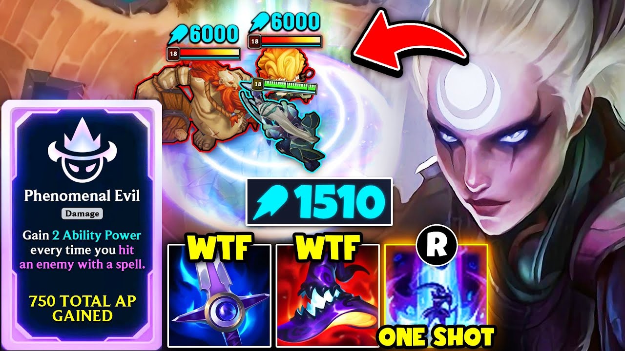 What happens when Diana gets 1510 AP from Phenomenal Evil? (HINT: YOU ...
