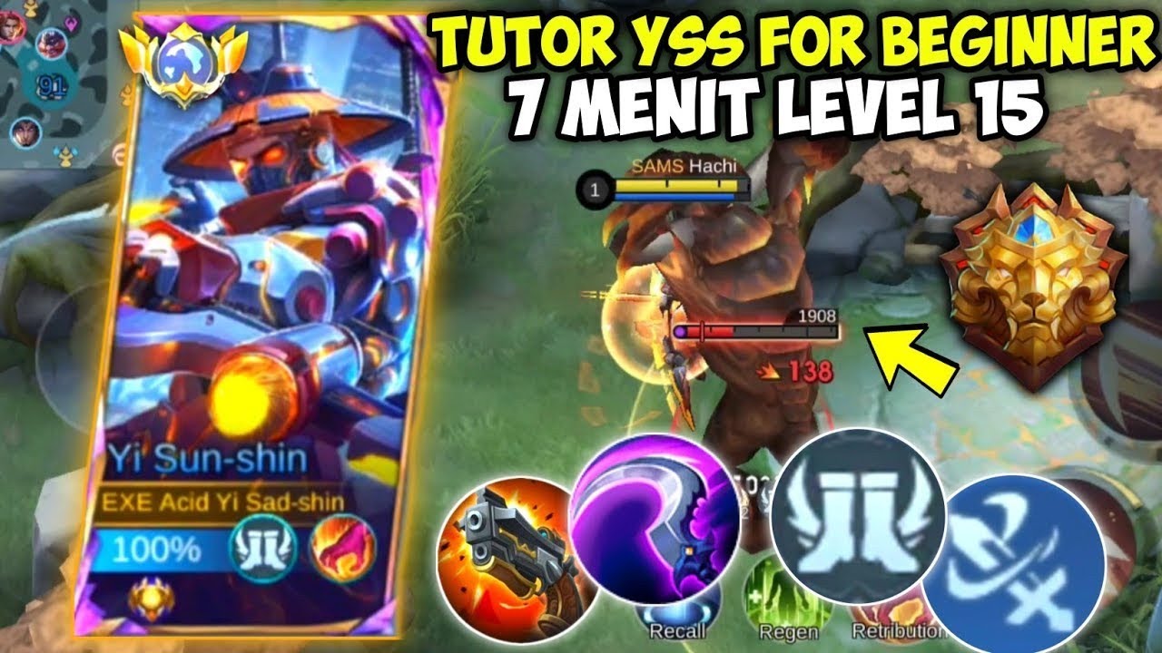 7 MENIT LEVEL 15😱 NO CUT FULL ROTASI TOP GLOBAL 1 YSS BUILD & EMBLEM ...