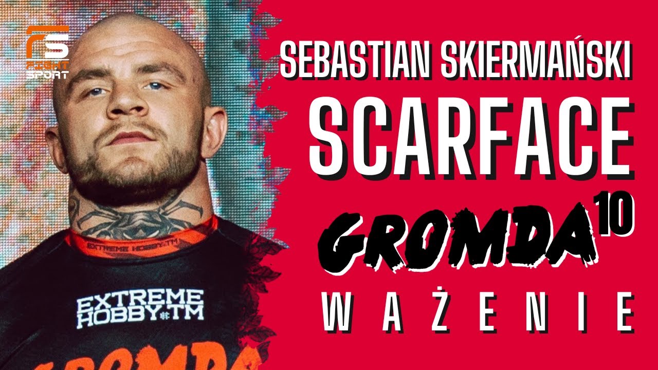 JEDYNY PRAWDZIWY SCARFACE NA GROMDA 10! SEBASTIAN SKIERMAŃSKI: NA GOŁE ...