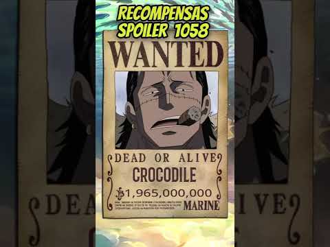 RECOMPENSAS ONE PIECE SPOILER 1058 | LA DE BUGGY ES INCREIBLE - YouTube