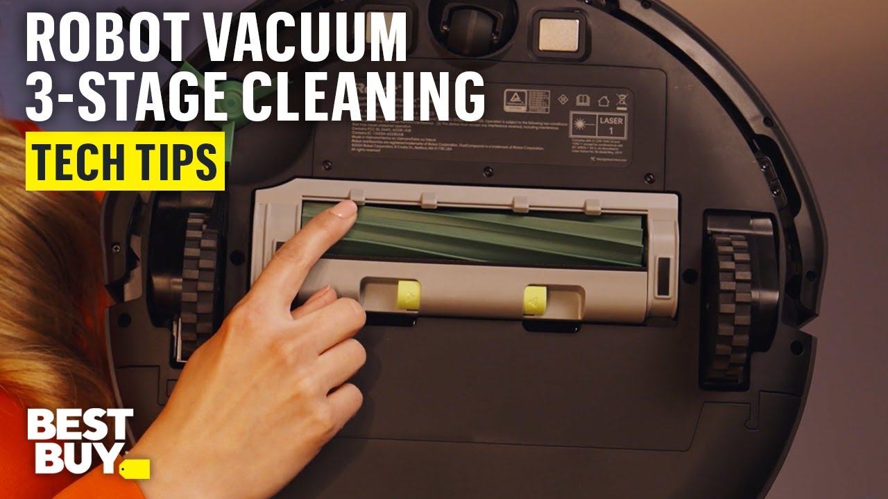 3-Stage Cleaning System of iRobot Roomba 205 DustCompactor Robot Vacuum ...
