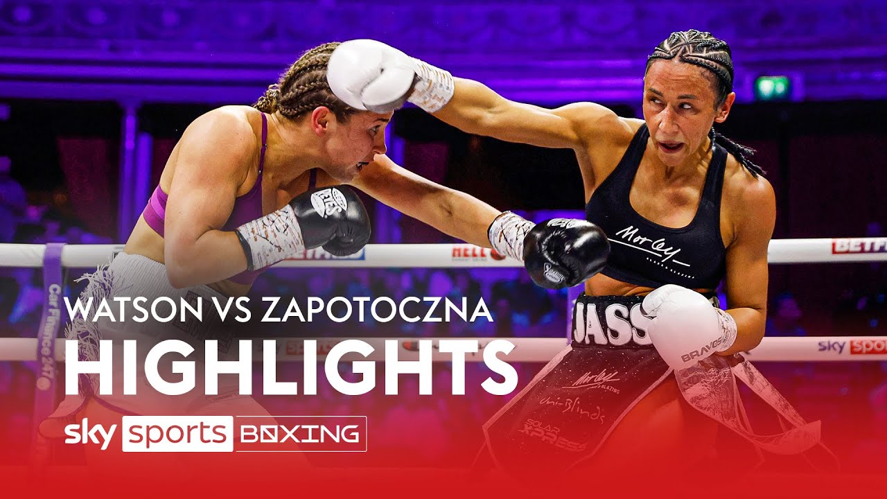 Zapotoczna edges Watson to win European title 👑 Chloe Watson vs Jasmina Zapotoczna Highlights ...