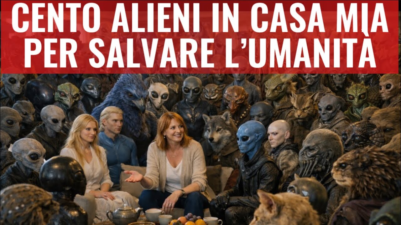 100 ALIENI IN CASA MIA PER SALVARE L’UMANITÀ | con ANNAMARIA BENEDETTI ...