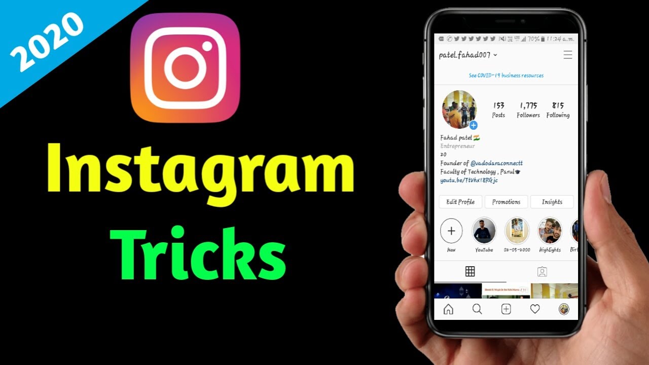 6 New (Instagram) Secret Tricks & Hidden features 2020 - YouTube