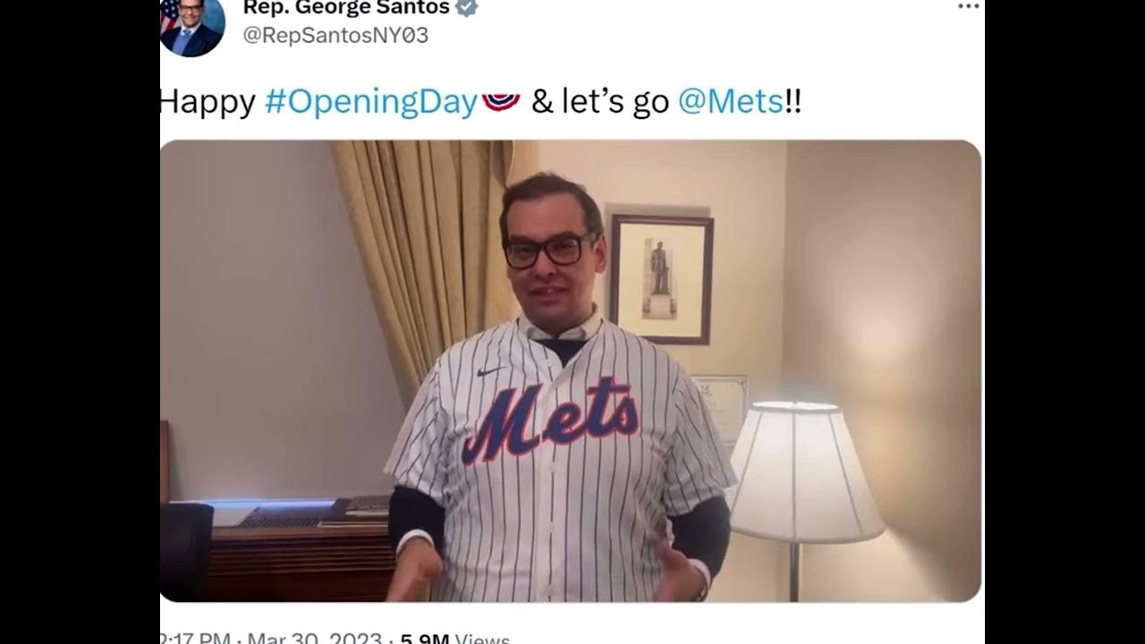 George santos #lets #go #mets - YouTube